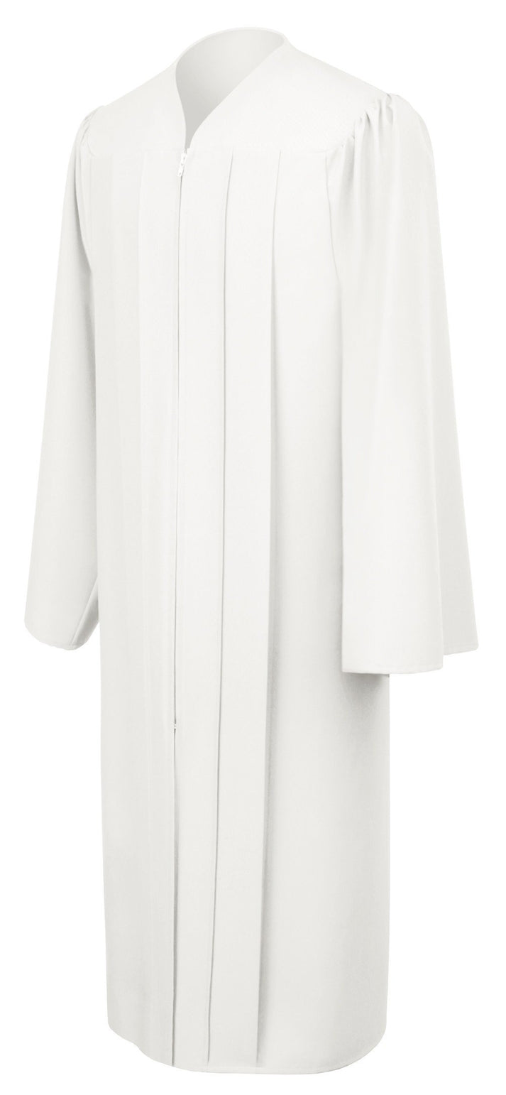 Matte White Choir Robe – Churchings Canada